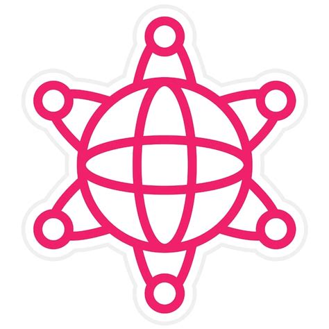 Premium Vector Vector Design Networking Icon Style