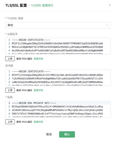专业版 tls ssl 配置 emqx cloud 文档