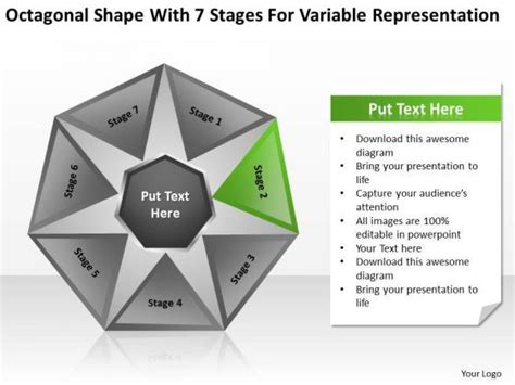 Shape With Stages For Variable Representation Ppt Creating Business PowerPoint Slides