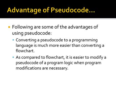 Algorithm And Pseudo Codes Pptx