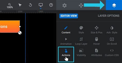 Slider Revolution Manual Adding And Configuring Slide Actions