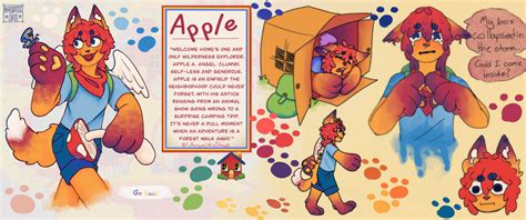 Apple A Angel Ref Sheet By Arsonisticchaos On Deviantart