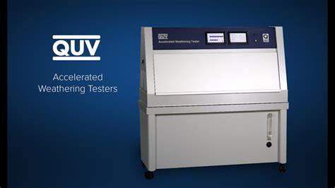 Quv Accelerated Weathering Test Chamber Youtube