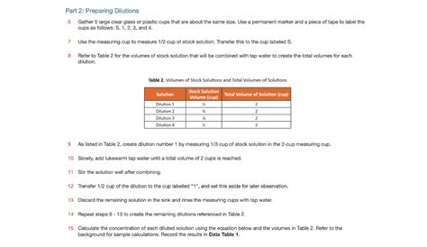 solved exercise 1 preparing solutions in this exercise you