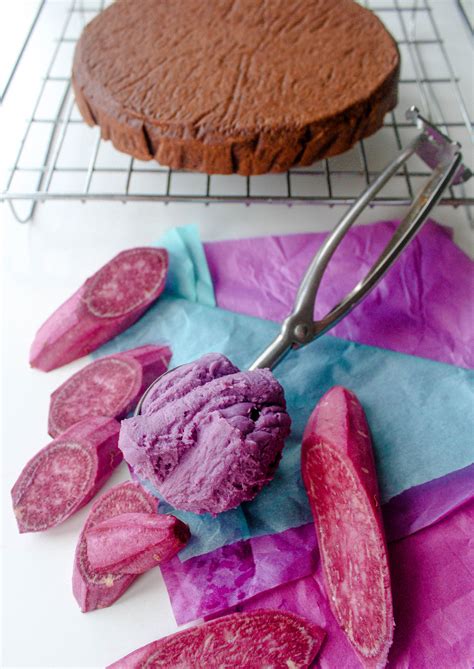 Purple Sweet Potato Cake Recipe