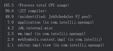 Jetbrains 的 Idea 最新版 20223 使用 Cpu 占用高? V2ex Jetbrains 的 Idea 最新版 20223 使用 Cpu 占用高? V2ex