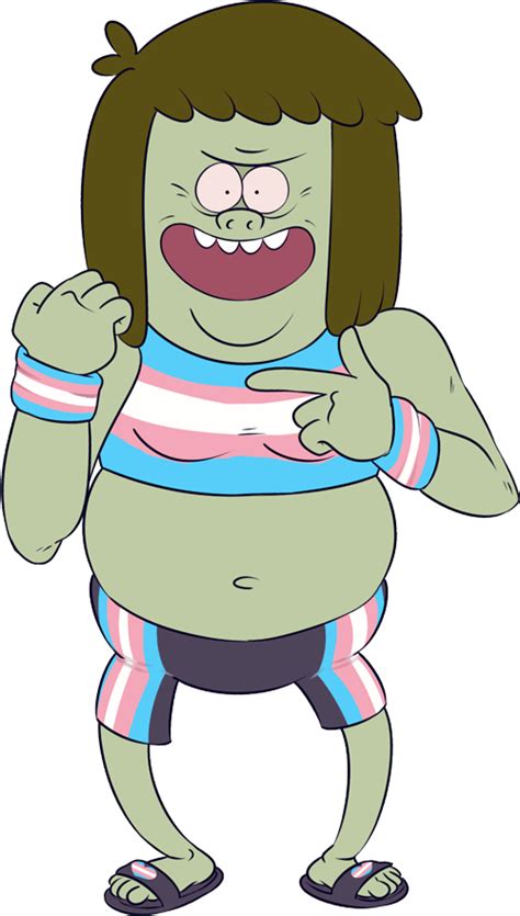 How To Draw Regular Show Muscle Man