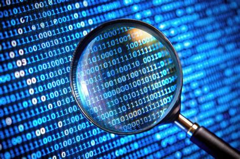 Magnifying Glass On Computer Screen Generative Ai Premium Ai Generated Image