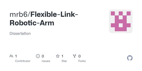 Github Mrb6 Flexible Link Robotic Arm Dissertation