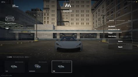 Nopixel Garage System Fivem Store Fivem Scripts Mods