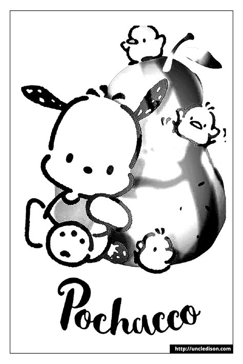 포차코 색칠공부 산리오 무료 Pdf도안