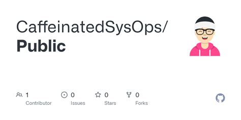 GitHub CaffeinatedSysOps Public