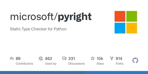 Microsoft Pyright Static Type Checker For Python Rprogramming