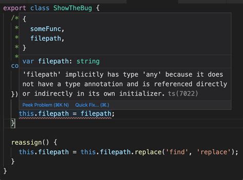 Checkjs Implicitly Has Type Any Because It Does Not Have A Type