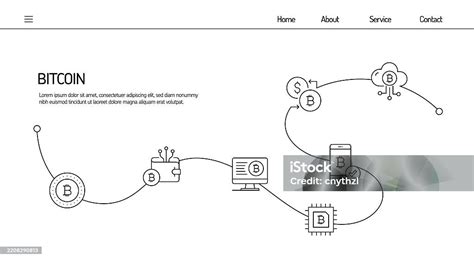 연속 한 줄 그리기 비트 코인 아이콘 개념 암호 해독 성 블록 체인 디지털 지갑 미래 Altcoin에 대한 스톡 벡터 아트 및 기타 이미지 Istock