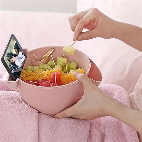 Двойной ленивый капельный фруктовый тарелка сухой ящик для хранения фруктов практичный контейнер