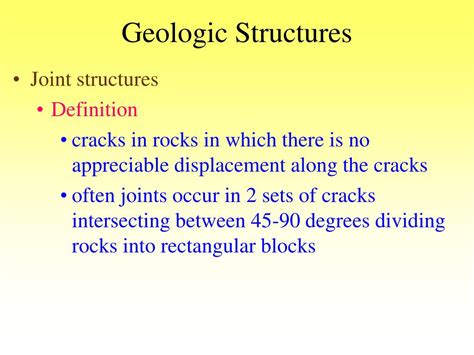 PPT GEOLOGIC STRUCTURES PowerPoint Presentation Free Download ID 7036712
