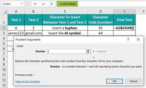 Char Function In Excel Formula Examples How To Use