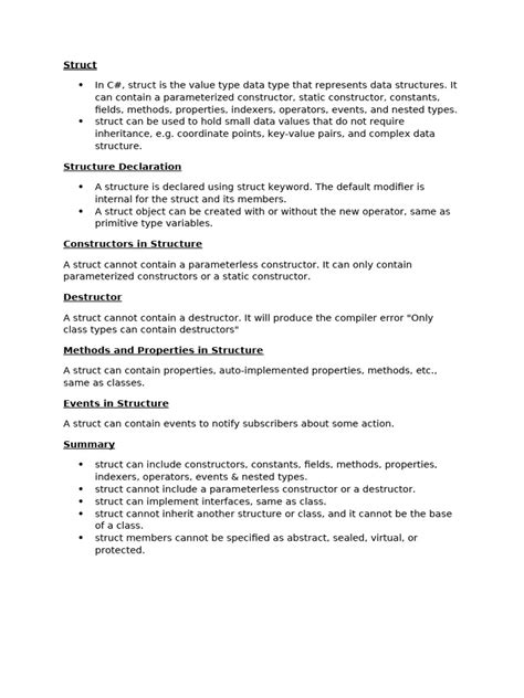 13 Enum And 14struct Pdf Programming Constructor Object Oriented Programming