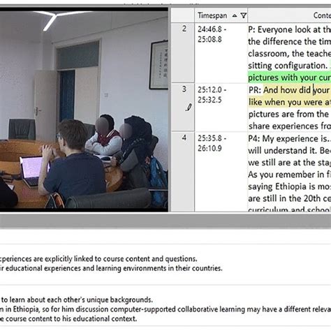 Video Data Analysis Sample Using Nvivo Codes And Annotations Lesson