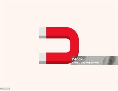 자석 벡터 아이콘입니다 격리 된 빨간 자석 플랫 컬러 일러스트 기호 벡터 자석에 대한 스톡 벡터 아트 및 기타 이미지 자석