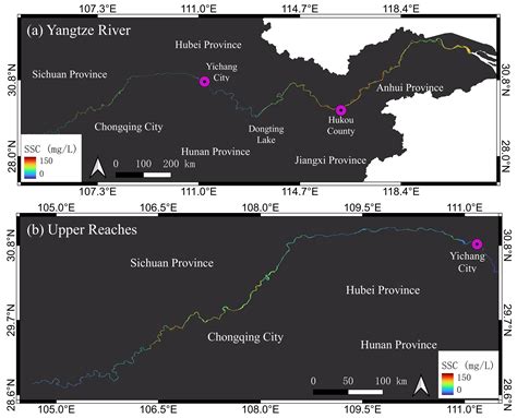 Remote Sensing Free Full Text Estimation Of Suspended Sediment Concentration In The Yangtze