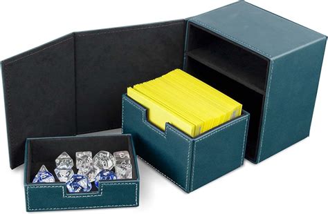 Bcw Deck Case Lx 100 Teal Card Deck Case With 100