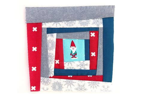 Improv Quilt Block Needle Book Sewing Pattern The Polka Dot Chair