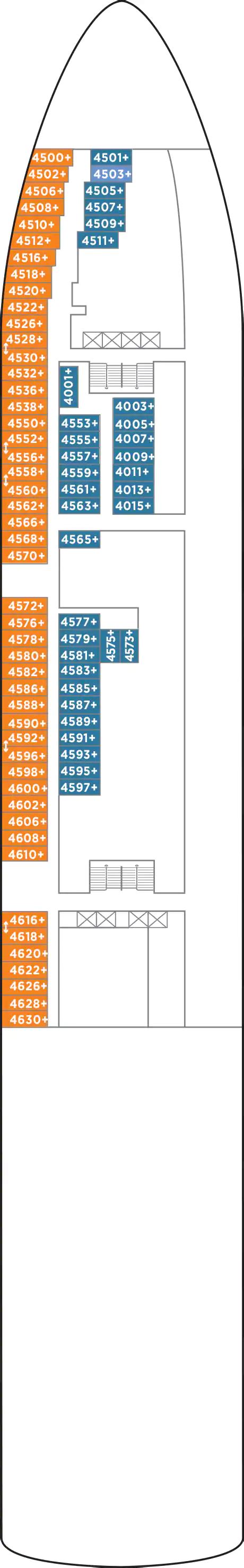 Norwegian Star Deck Plan Deck 11 Rol Cruise
