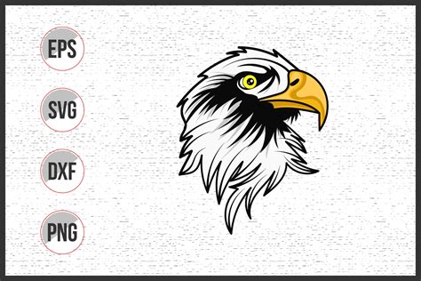 Eagle Head Vector Illustration Graphic Graphic By Uniquesvg99