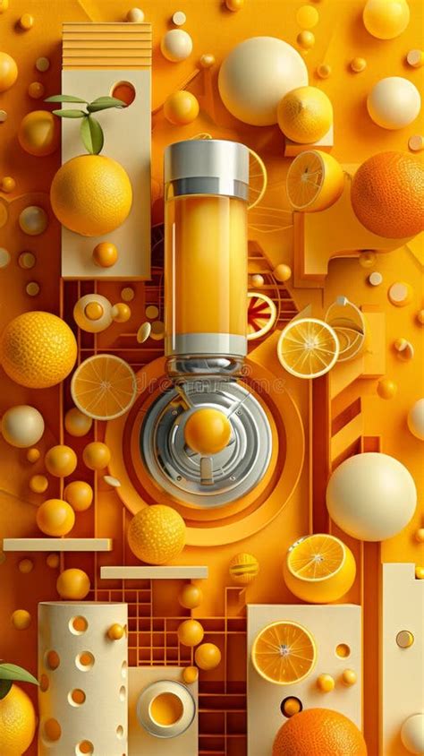 Innovative Citrus Juice Extractor A Futuristic Approach To Fresh Squeezed Orange Juice In A