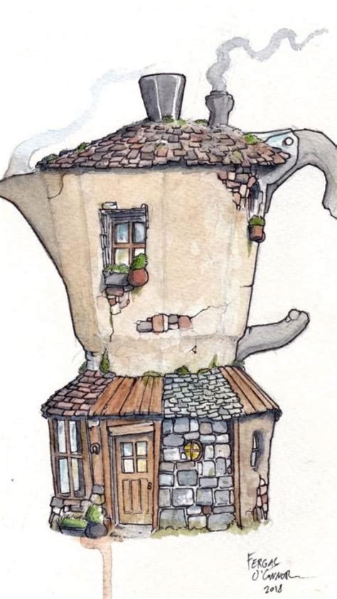 The Most Charming Facades Created Digitally By Artist Angela Hao Artofit