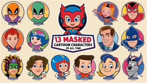 Exploring 13 Masked Cartoon Characters Of All Time Fevo Magazine