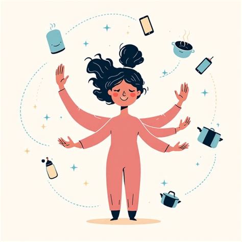 Free Multitasking In Style Image Minimal Pixelart Chibi Download At Stockcake