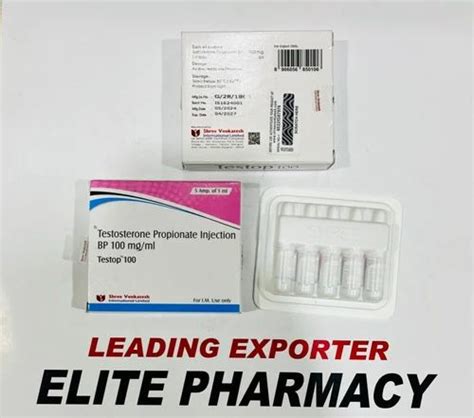 Testop 100 Testosterone Propionate Injection Bp 100mgml At ₹ 2605vial