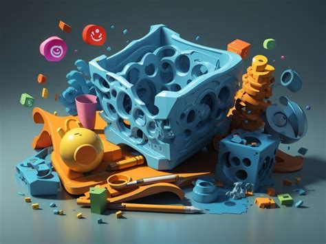Premium Photo 3d Rendering Of Creative Concept Exploring Social Media