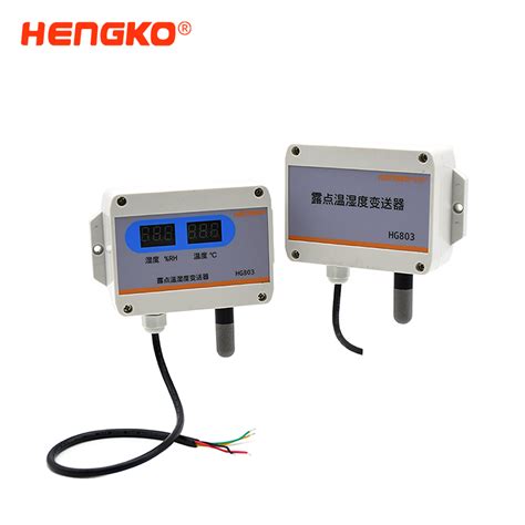 Hg803 Plastic Modular Probe Modbus Rtu Rs485 Temperature Humidity
