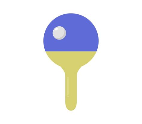 Premium Vector Ping Pong Racket