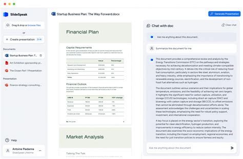 Summarize Word Documents With Ai Slidespeak Chatgpt Powered Ai Chat