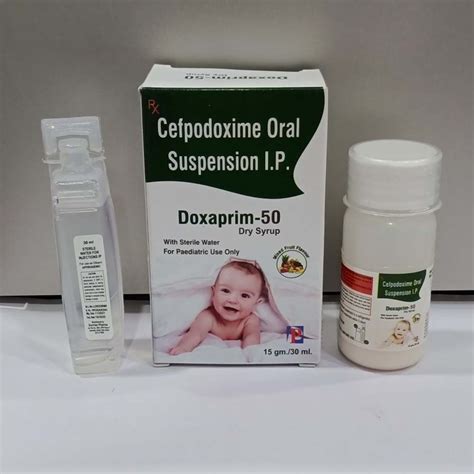 Cefpodoxime Oral Suspension Ip Packaging Size 15 Gm 30 Ml At ₹ 79 2