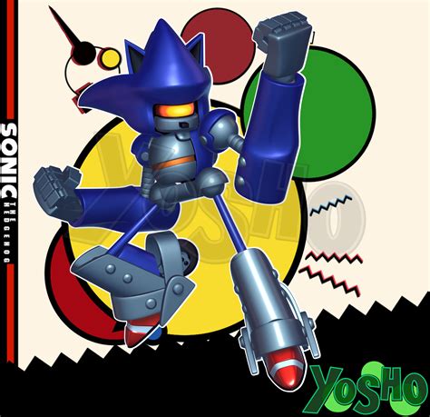 Mecha Sonic Mkii By Yosho Da On Deviantart