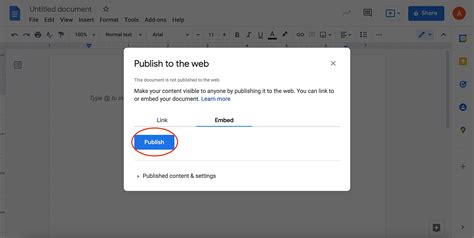 Adding A Google Doc