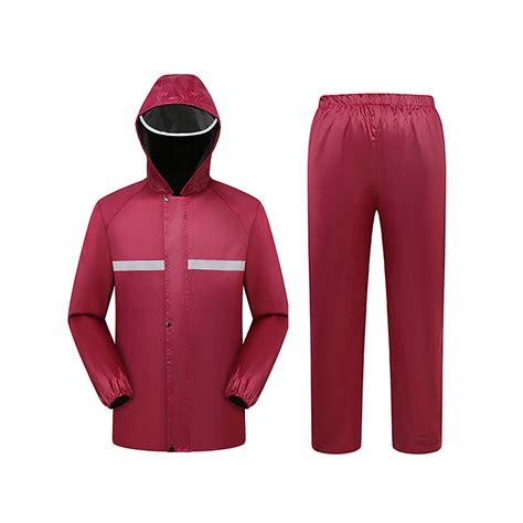 Rutayy Mens Outfits Full Body Rain Pants Riding Against Rain