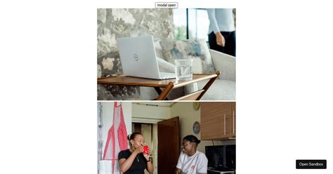 React Lazyload Modal Codesandbox