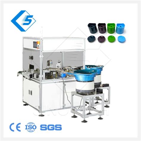 Energy Saving Screw And Cap Assembly Machine Injection Vial Cap Making Machine Cap Assembling