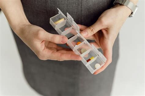 Premium Photo Pill Organizer