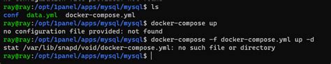 安装应用显示找不到……… Docker Compose Yml No Such File Or Directory 1panel 社区论坛 Fit2cloud 飞致云