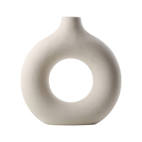 Reduced Flower Vase Donut Vasemodern Home Decor Round Pampas Flower