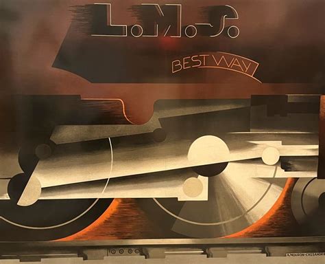 Vintage Travel Poster Lms Am Cassandre 1928