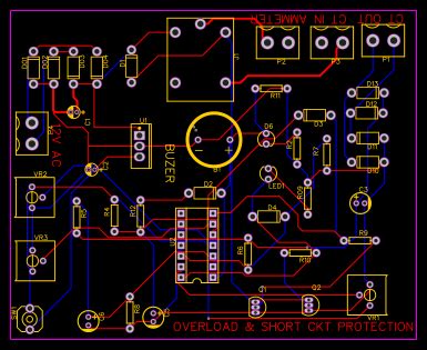 OVER LOAD AND SHORT CIRCUIT PROTECTION SYSTEM EasyEDA Open Source Hardware Lab